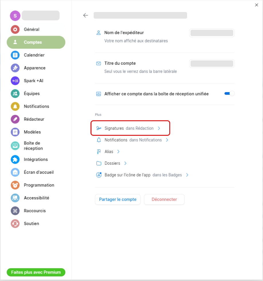 Mise en place d’une signature e-mail sur Spark Desktop - Cardside
